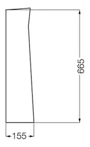 FERRUM - BAR-CL-001-BL - BARI - COLUMNA BCO - Sanitarios Gaona